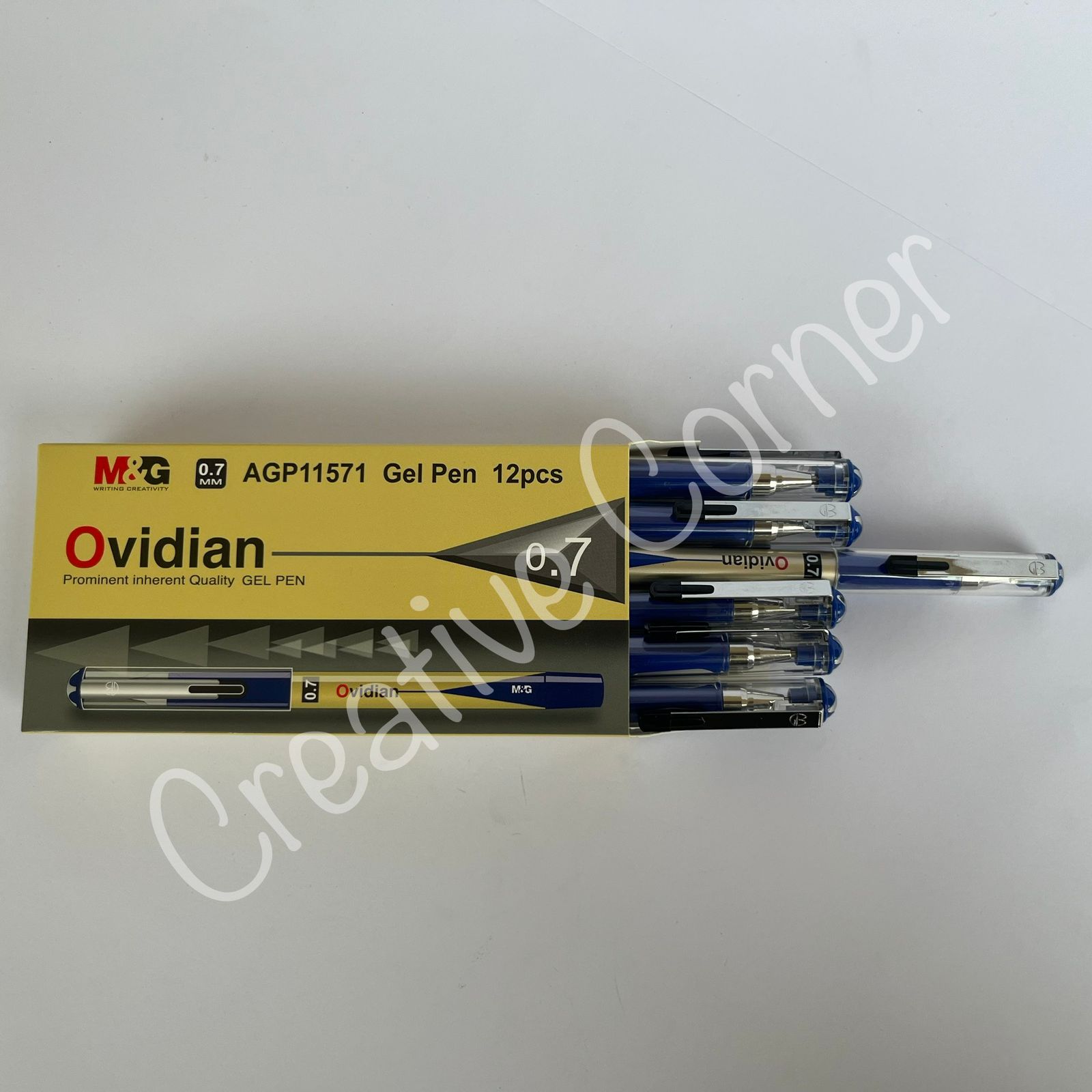 MandG Ovidian Gel pen | 0.7 mm Pen AGP 11571 | Smooth Writing Gel pen ...