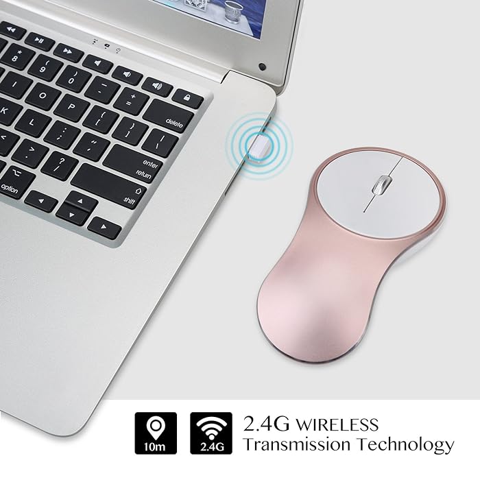 Wireless Mouse - Rechargeable 500 Mah Battery - Palm Grip - Mini ...