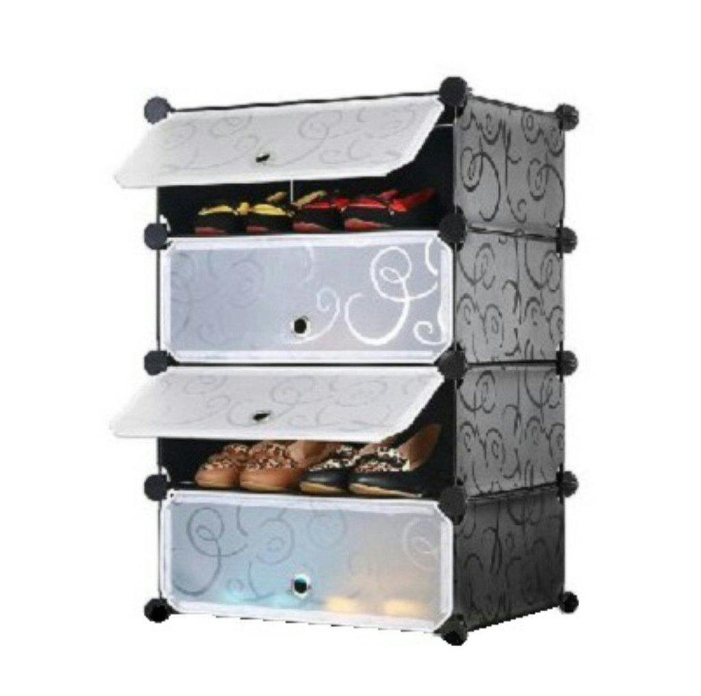 4 layer Cubes Storage Cabinet/Shoe Rack | Daraz.pk