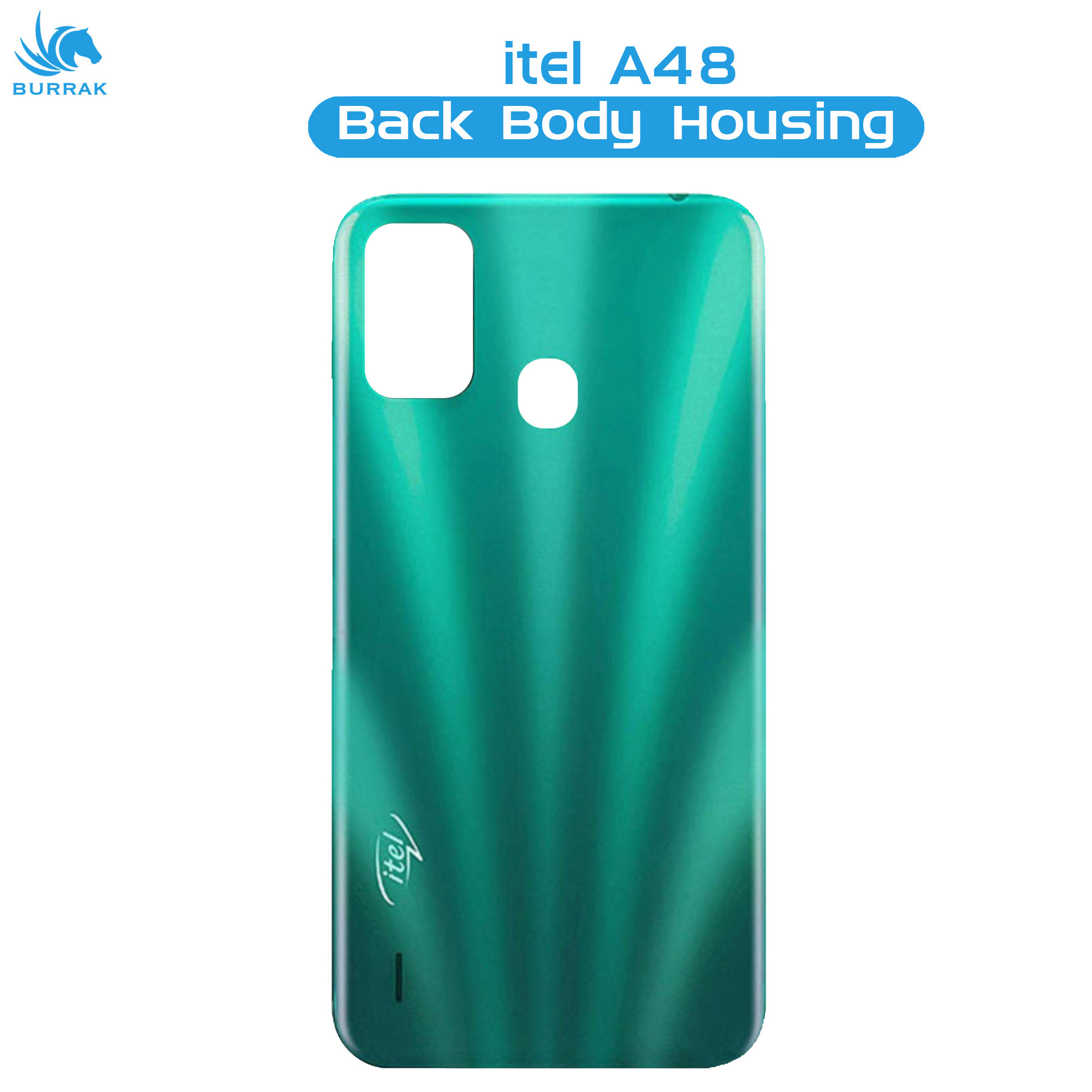 iTel A48 Rear Back Body Casing Housing Replacement Battery Back Door ...
