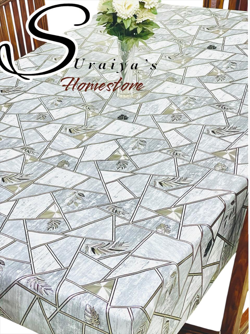 Fancy Dining Table Cover Sheet for 4 Seater 6 Seater or 8 Seater Dining ...