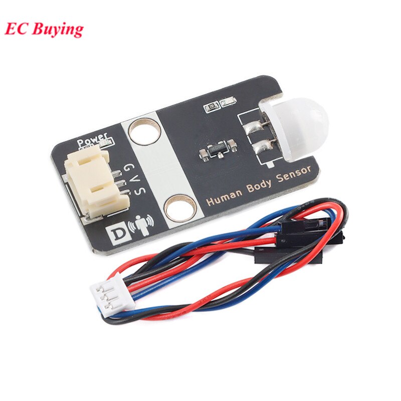 Human Body IR Infrared Sensor Module PIR Detector Pyroelectric Probe ...
