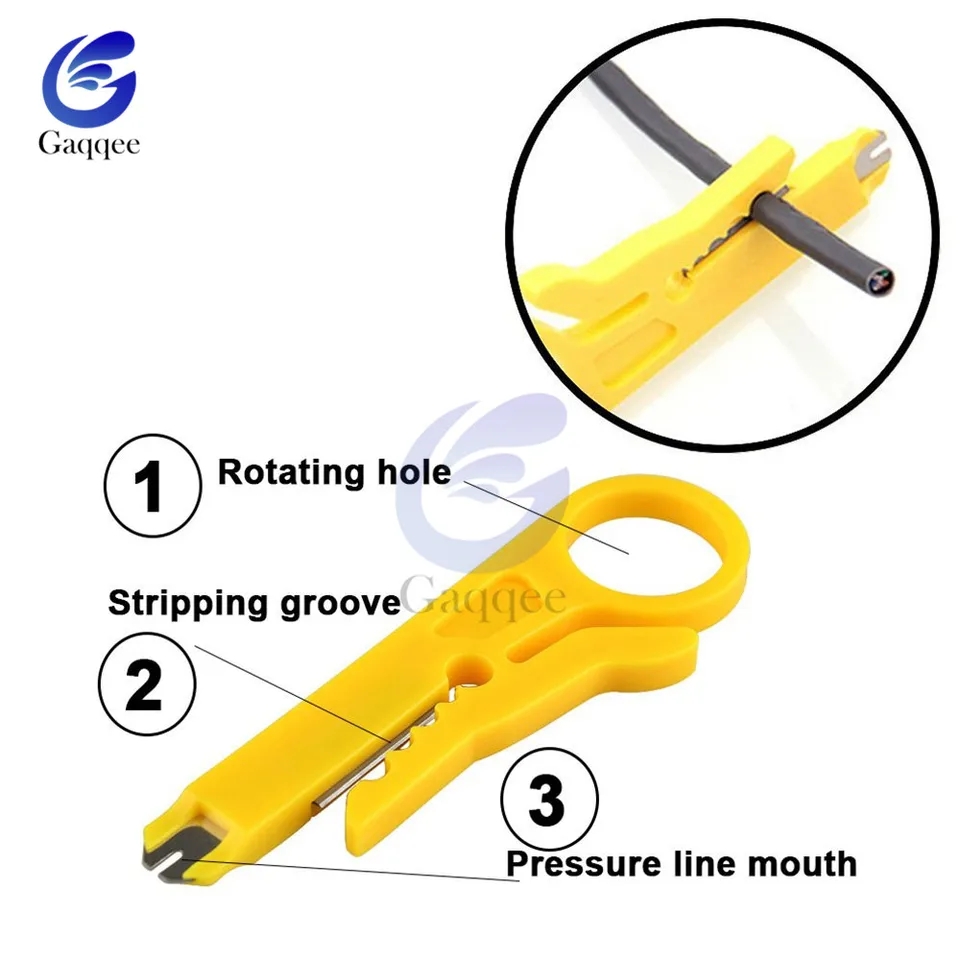 Wire Cutter Tools Easy And Safe To Use , Punch Down Wires On Modular ...