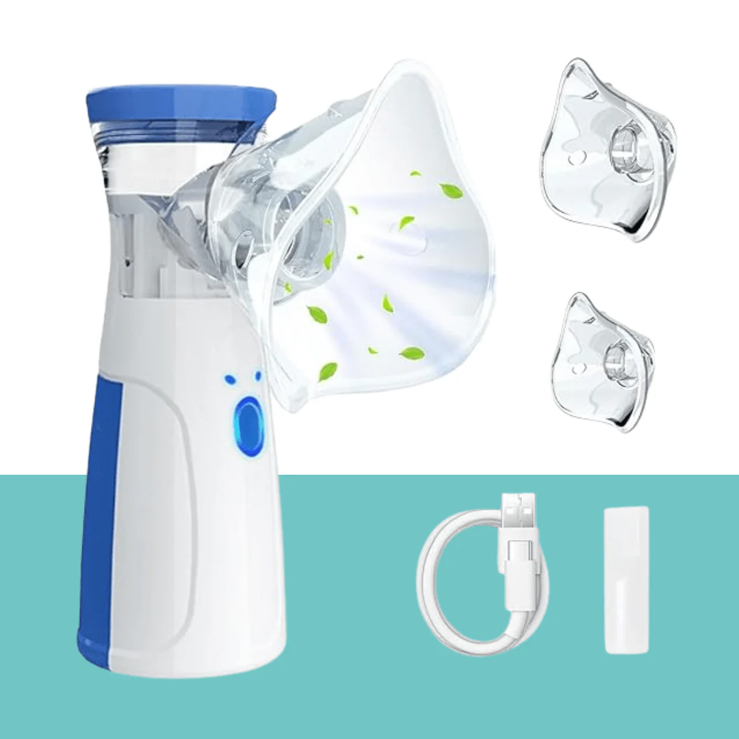 MASH Portable Nebulizer – Ultrasonic Inhalation Therapy Device for ...