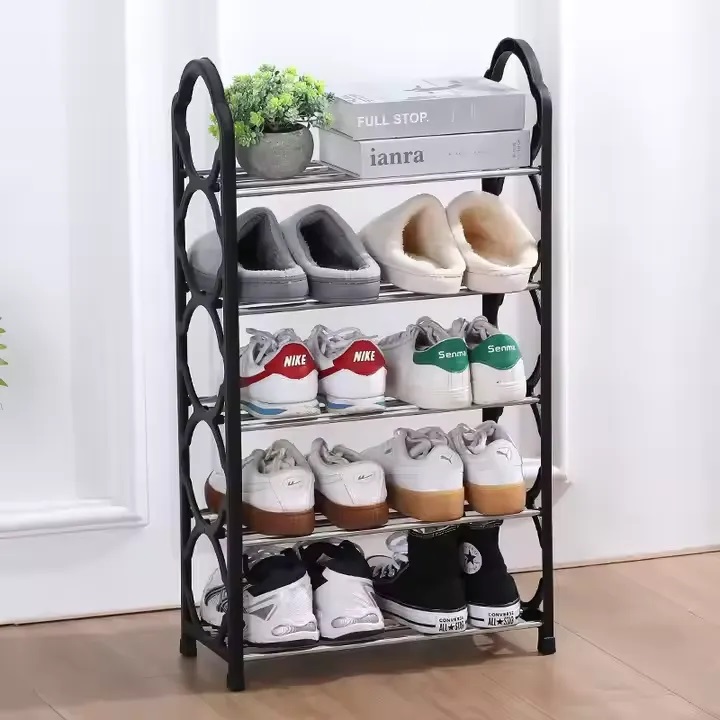 4 Layers / 5 Layers Stock Non-Breakable Shoe Rack Shoe Shelf ...
