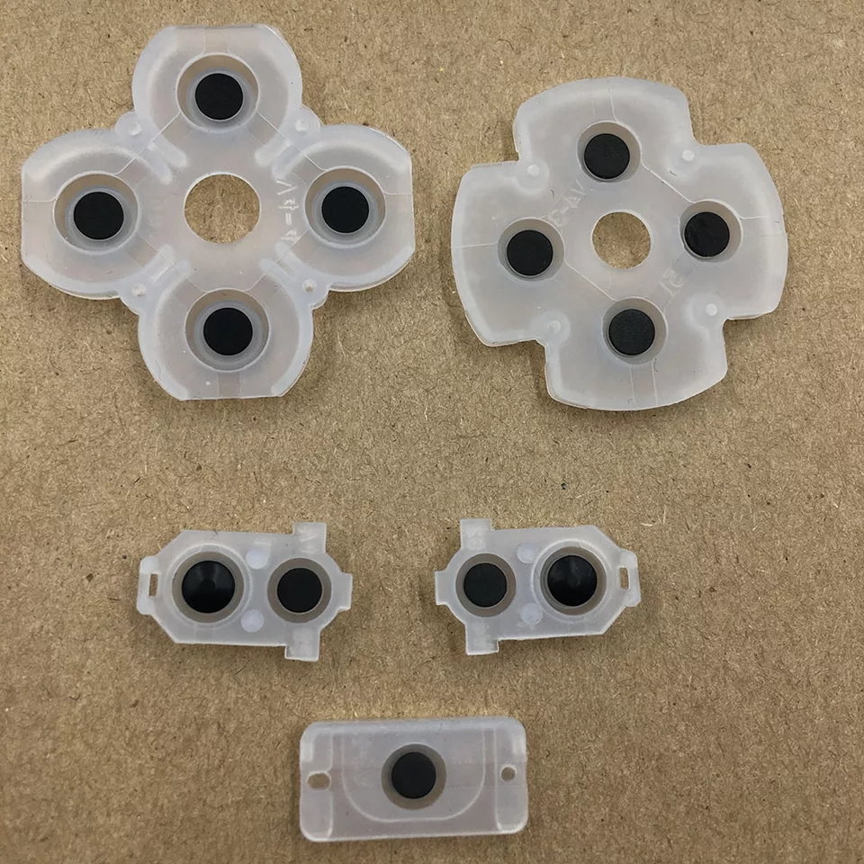 Playstation 4 PS4 Controller Conductive Silicone Rubber Pads for ...