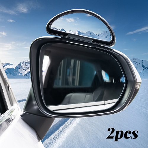Top Mounted Blind Spot Mirror - Convex - Premium Quality - 2Pcs Set ...