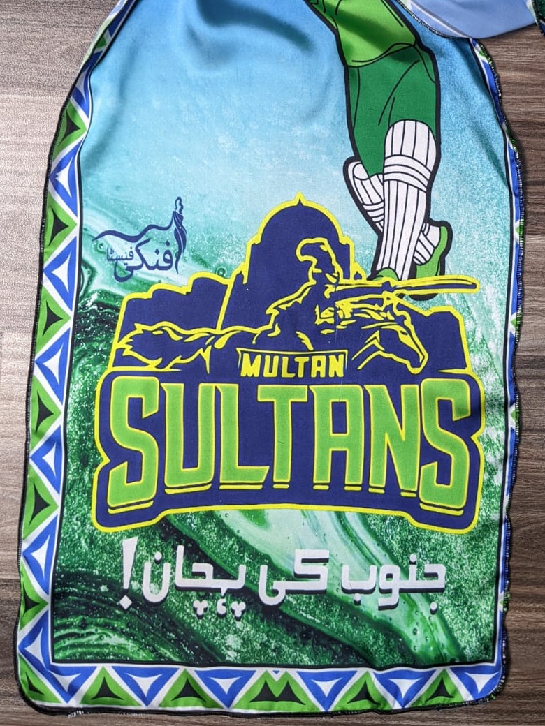 PSL Multan Sultan High Quality Scarf | Daraz.pk