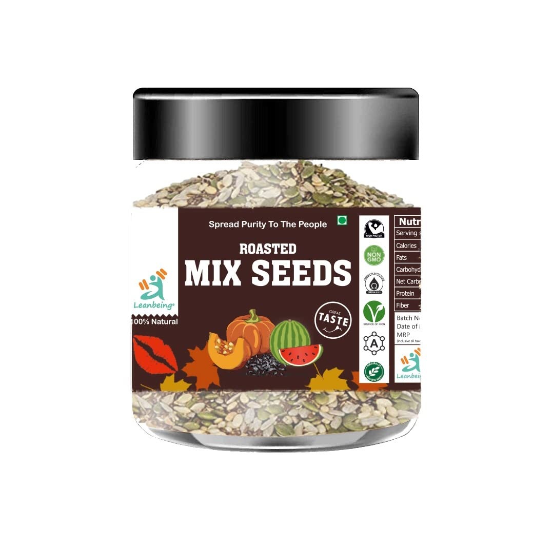 Leanbing- Super mix seeds 200g | Roasted Mix seeds | ( Pumpkin, Chia ...