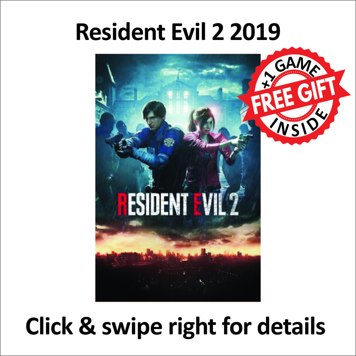 Resident Evil 2 2019 Game For PC (Google Drive/ Mediafire) | Daraz.pk