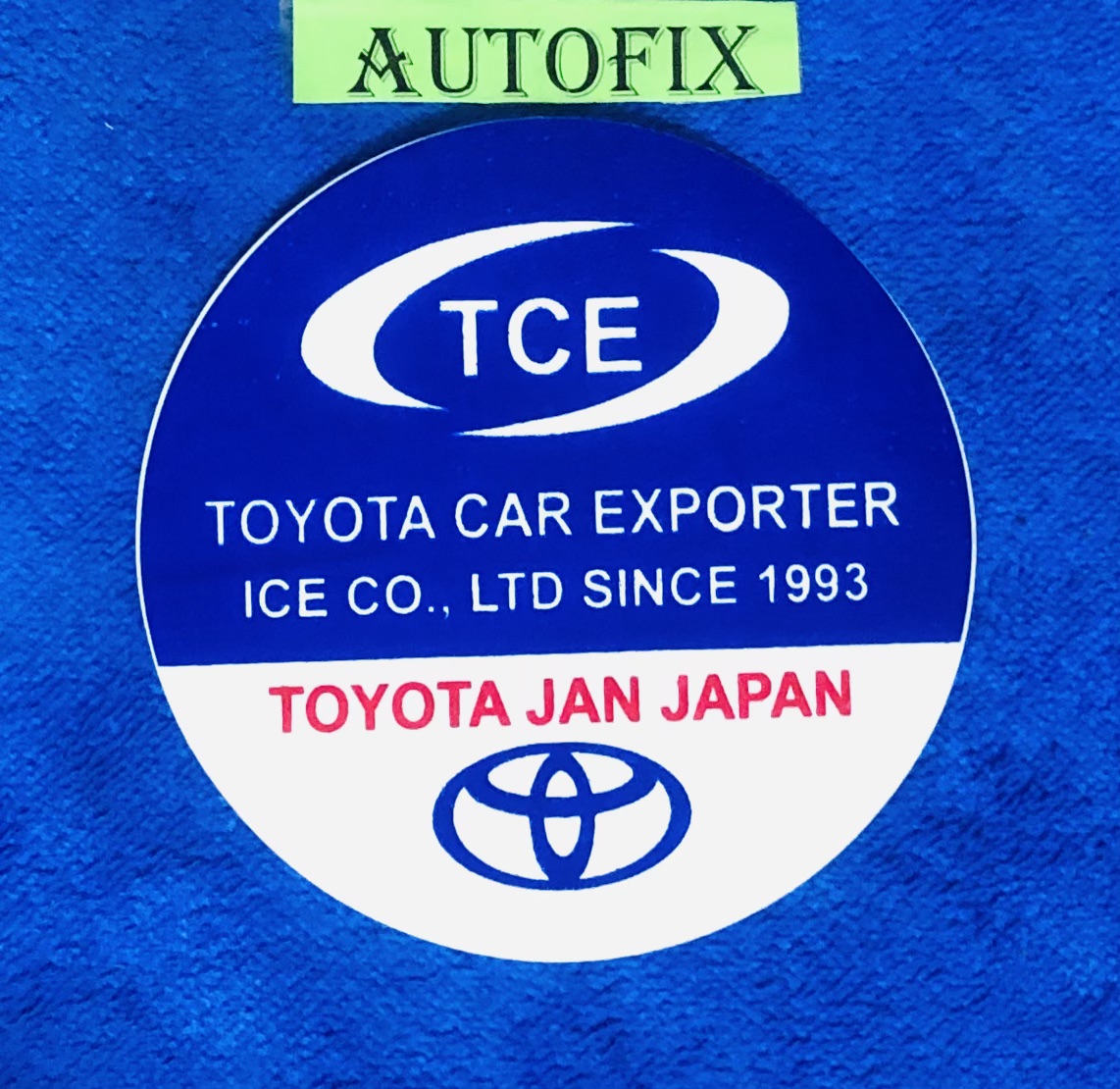 Car exterior styling sticker for Jan Japan Blue color 01 PC | Daraz.pk