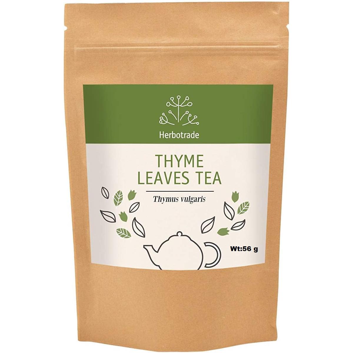 Thyme (Thymus serpyllum) dried leaves and flower tea (loose) 56 gm ...