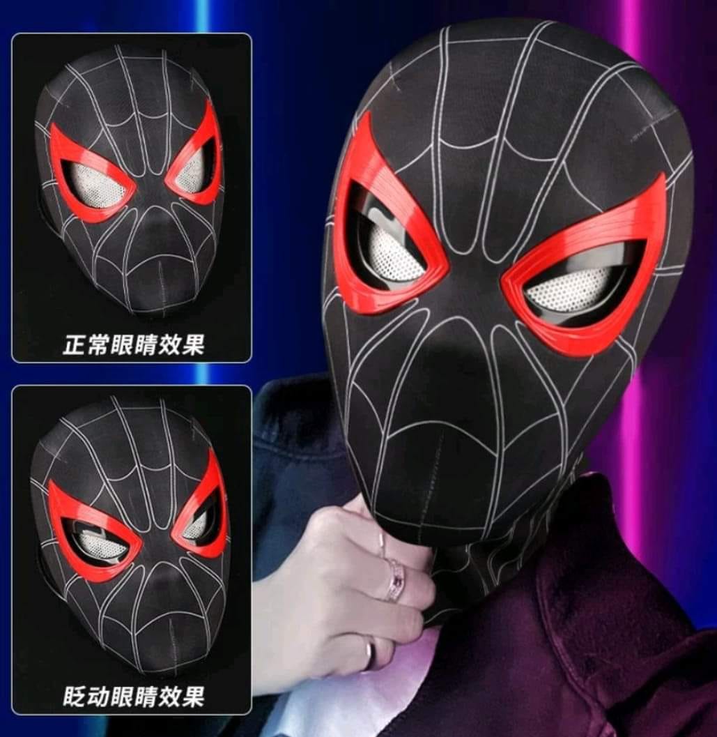 2024 HOT Spider-man:no Way Home Spider Man Mask Luxury Helmet Remote ...