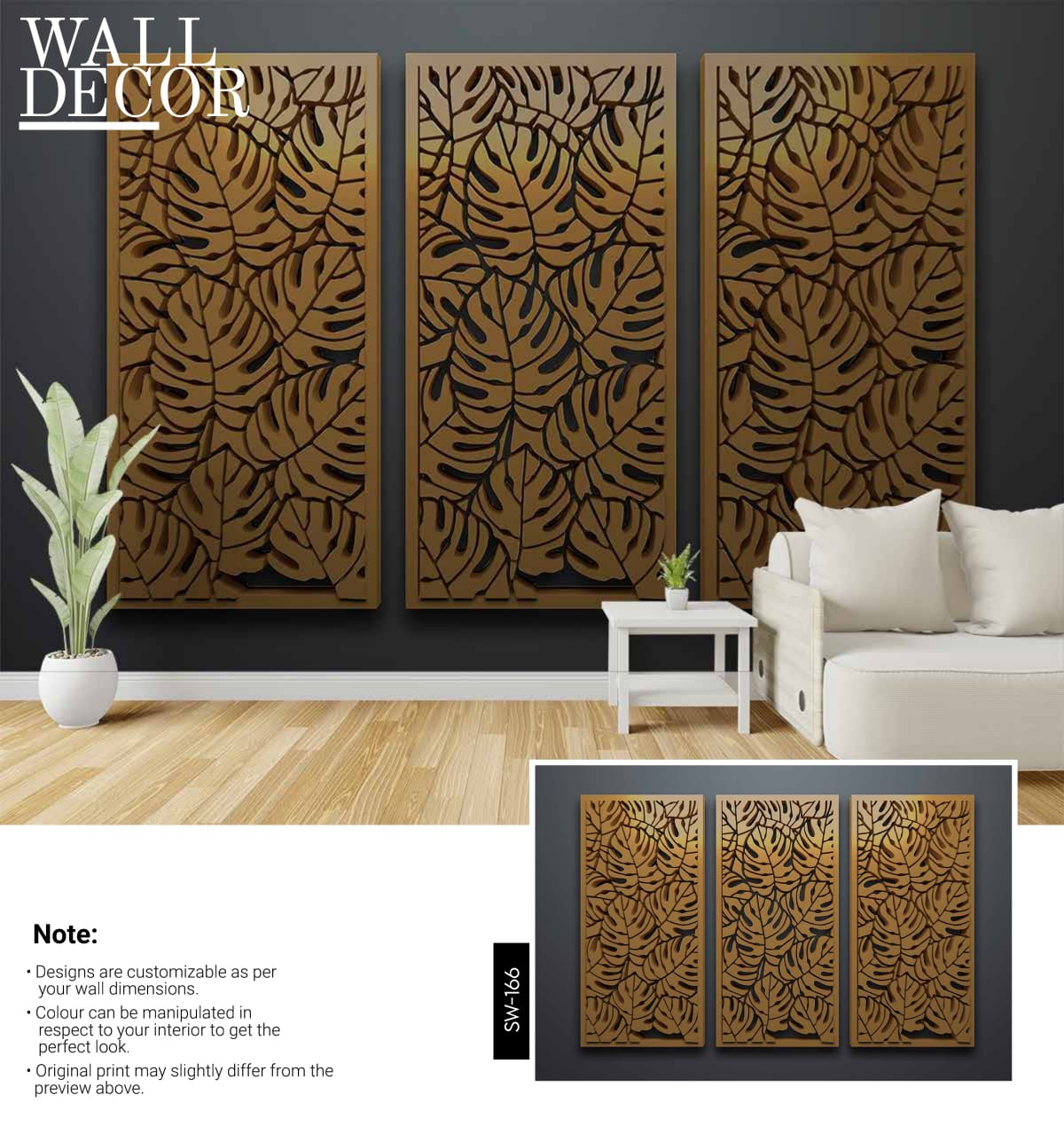 Wall Decor Wallpaper Room Decoration Flex 3D Flex Wallpaper 12*12 ...