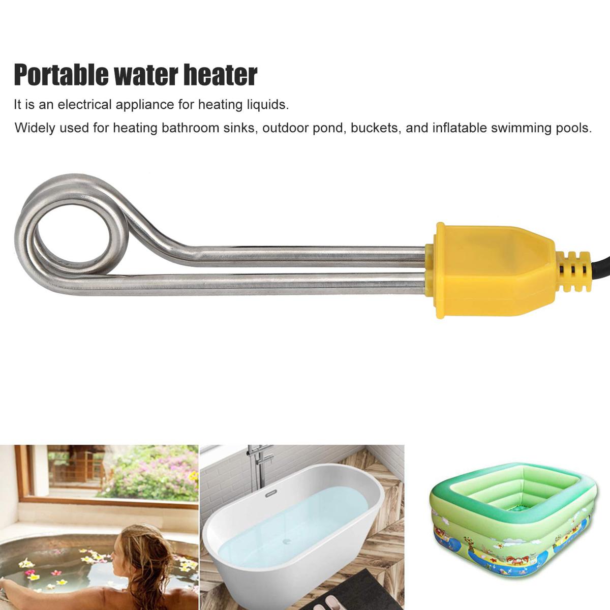 Electric Water Heater, heating Rod For Bath tub, Boiling Water Rod ...