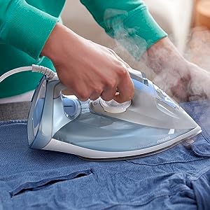 Philips 7000 Series HV 2600W Steam Iron, Light Blue/Grey, DST7011 NT
