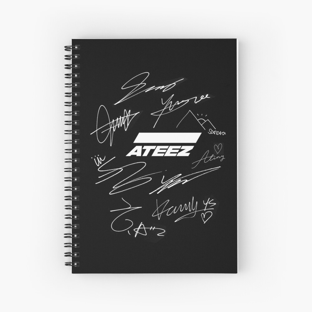 ATEEZ Signatures Logo Notebook | Daraz.pk