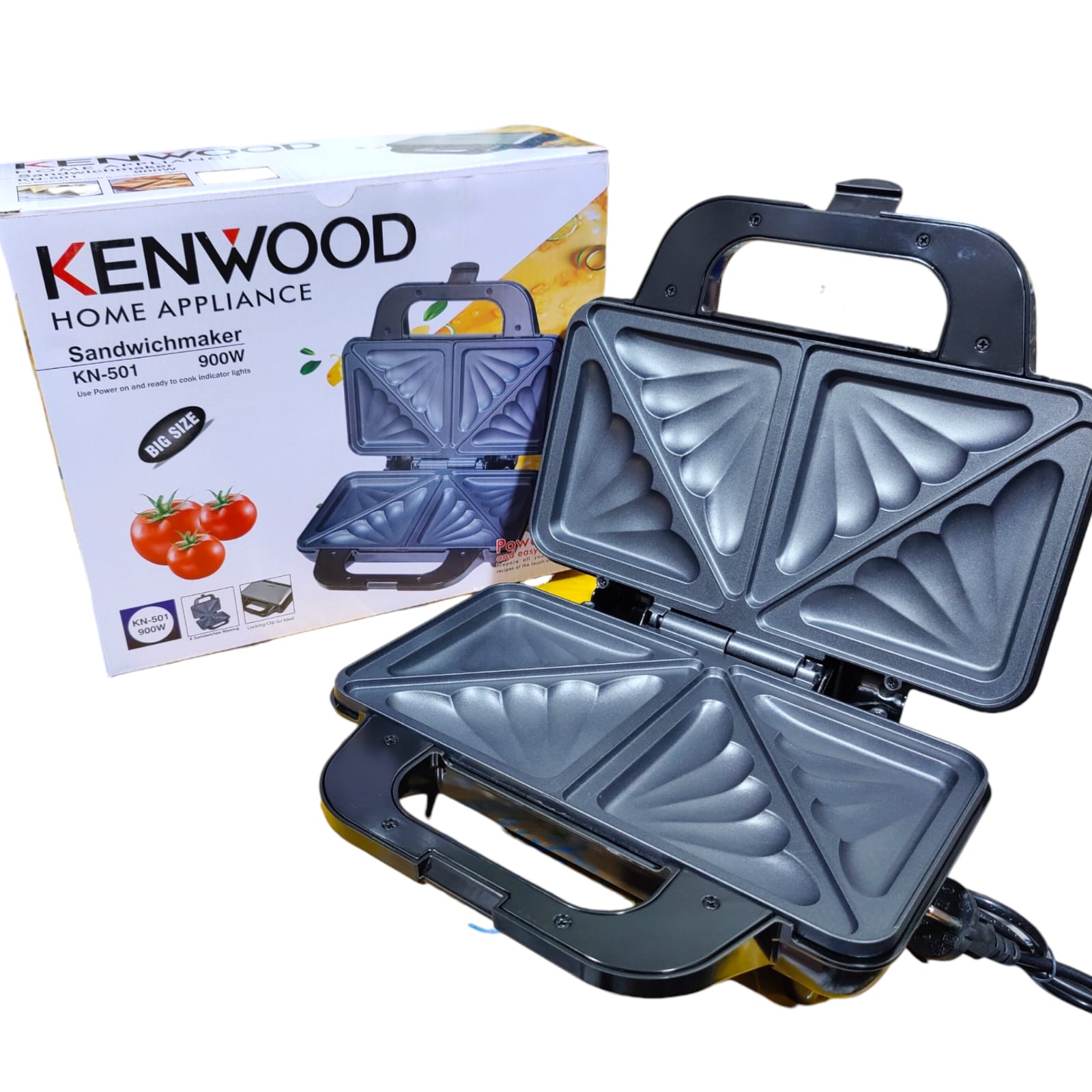 FULL SANDWICH BREAD SIZE SANDWICH MAKER 900 watts heavy duty | Daraz.pk