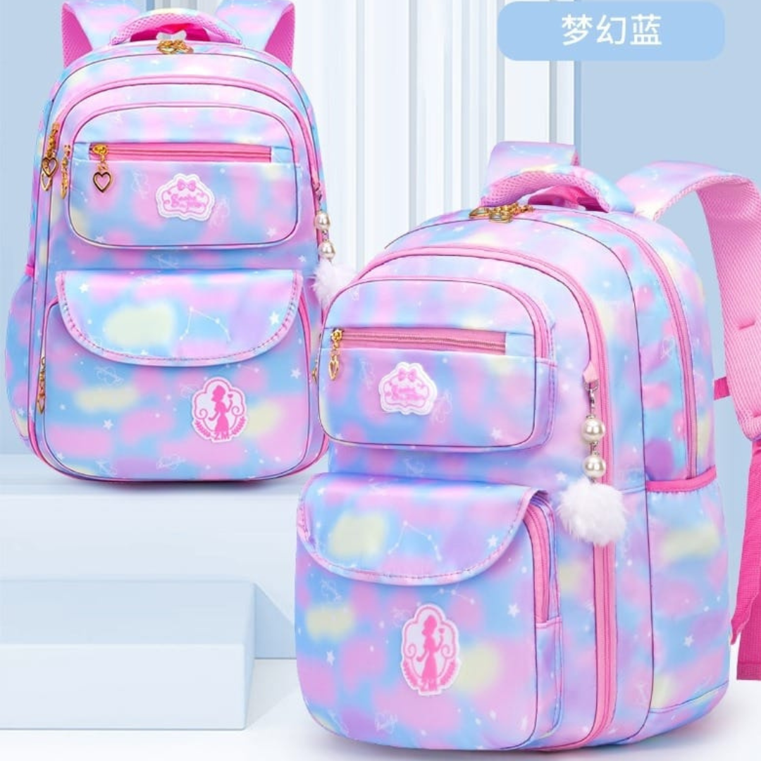 ZF: Girls Fashionable School Bag Backpack For Girls 3rd to 5wth Grade ...