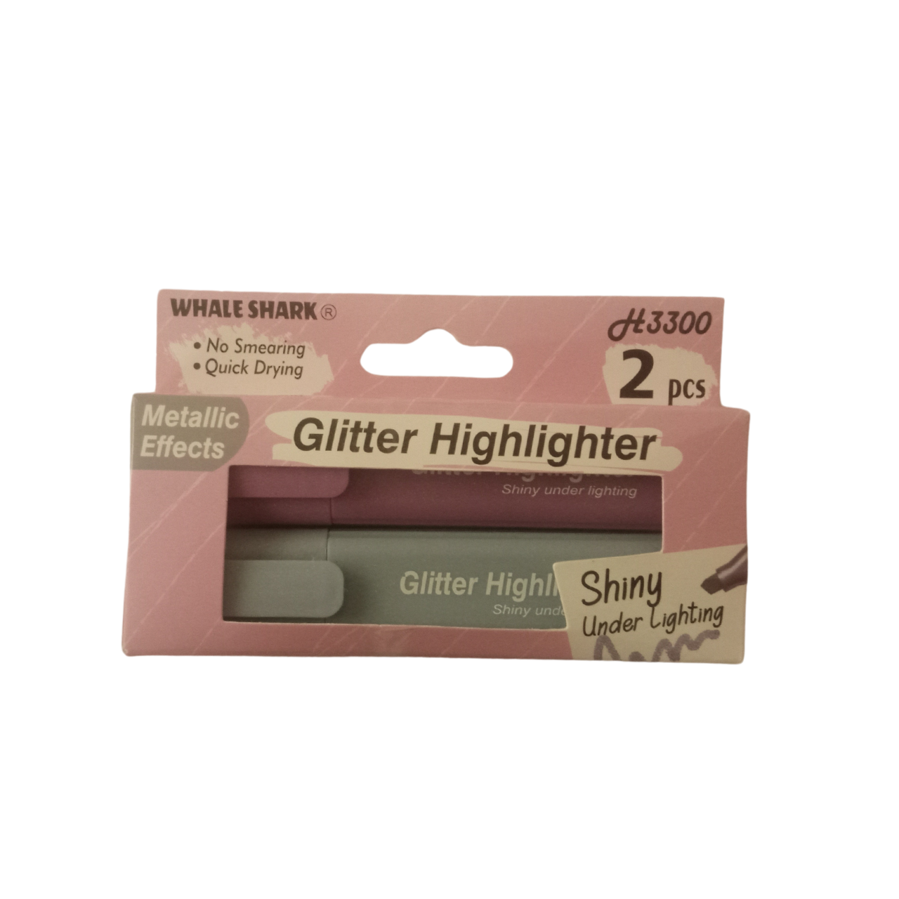 Glitter Highlighters Pen Metallic Effects Fluorescent Highlighter ...