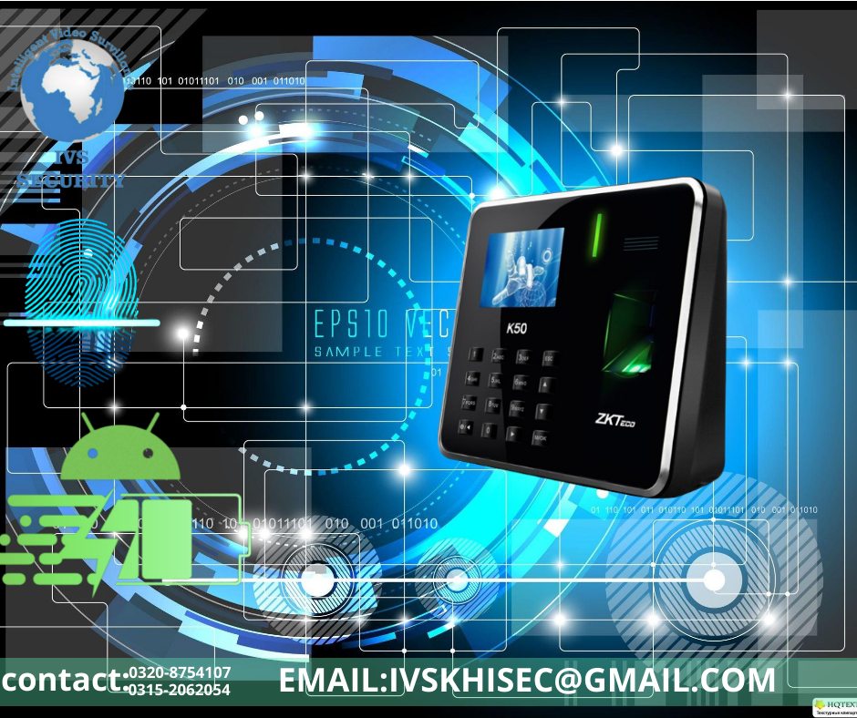 ZKTECO K50 ATTENDANCE MACHINE TIME ATTENDANCE MACHINE BIOMETRIC | Daraz.pk