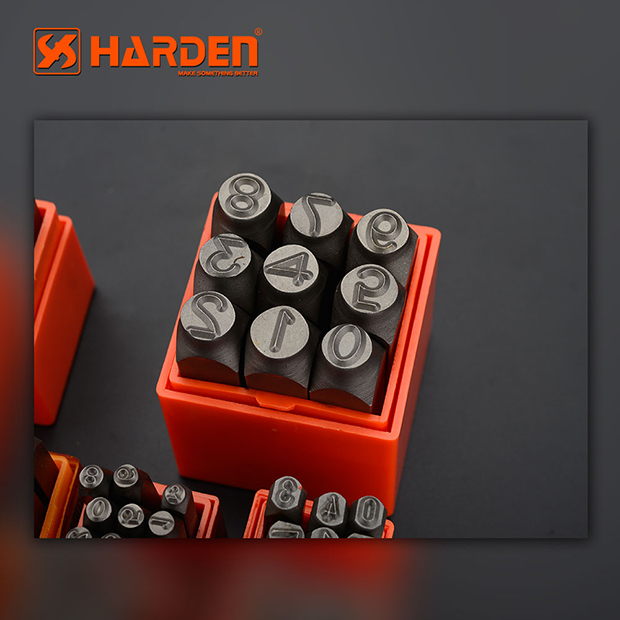 Harden 9Pcs Steel Numbers All Sizes | Number Punching Tools | Number ...