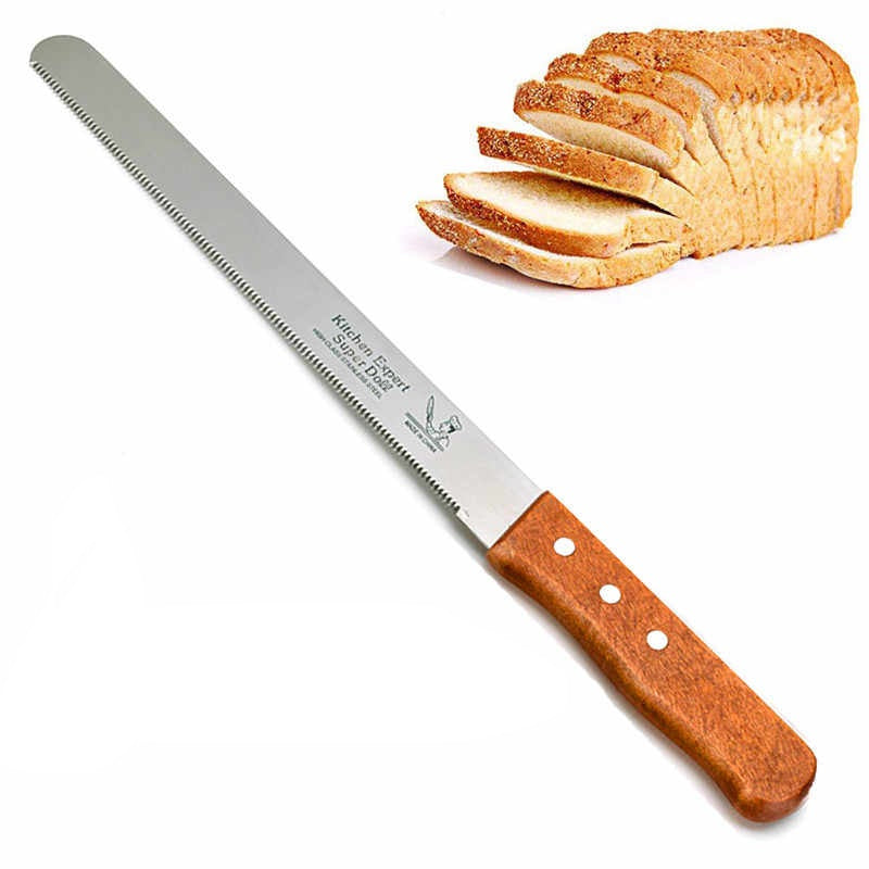 Cake Cutting Knife Steel With Wood Handle 12 Inch | Daraz.pk