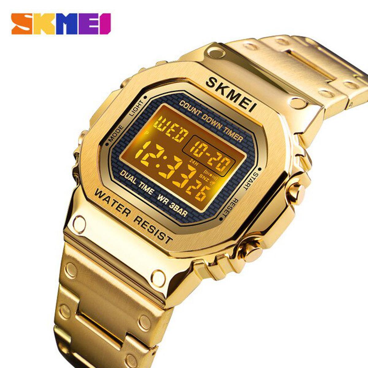 SKMEI Outdoor Sport Chronograph Countdown Digital Watch For Men Top ...