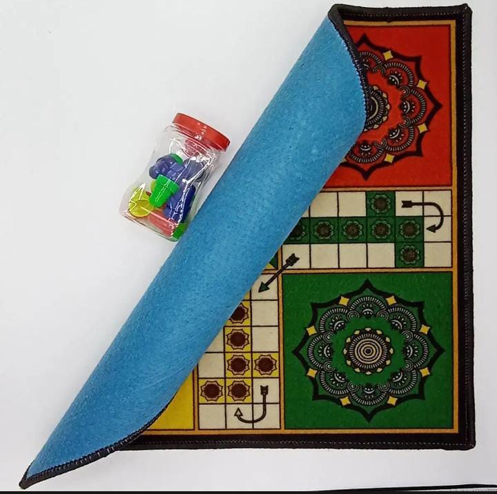 Ludo Game Board Matt Foldable and Washable Worldwide Jumbo Ludo Game ...