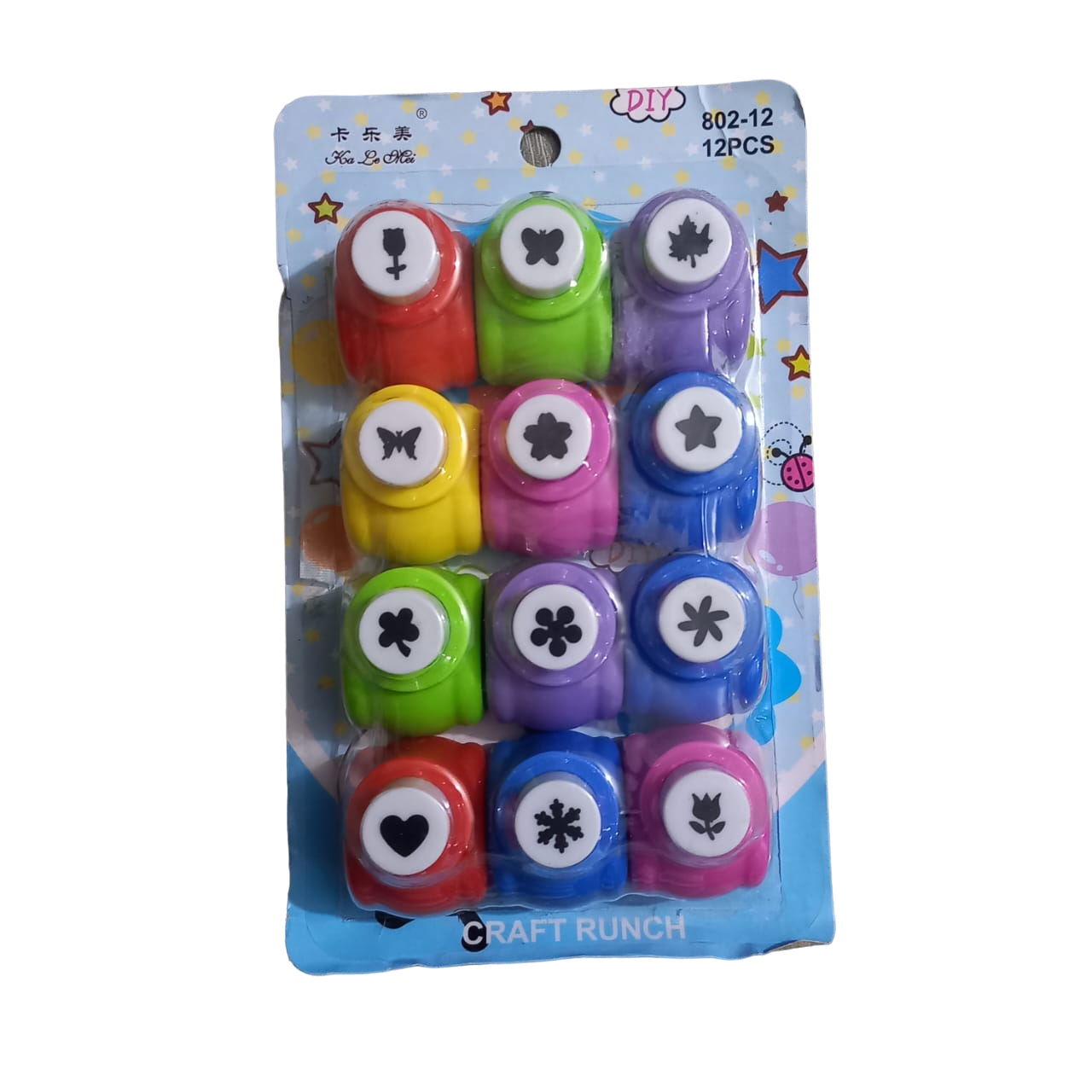 Master Crafts | Mini Paper Punch – Pack of 4, 6, 8 or 12 | Shape Paper ...