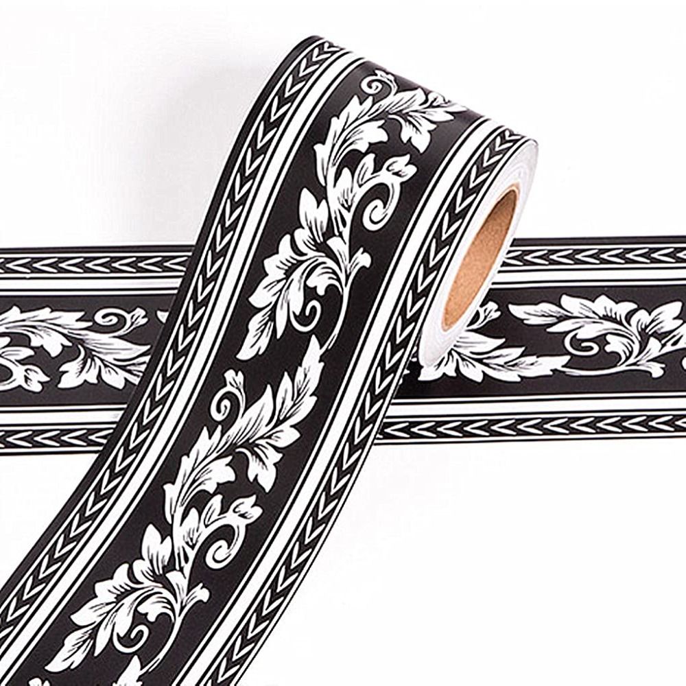 Sticker PVC Wallpaper Border 5Meters Peel and Stick Wall Covering ...