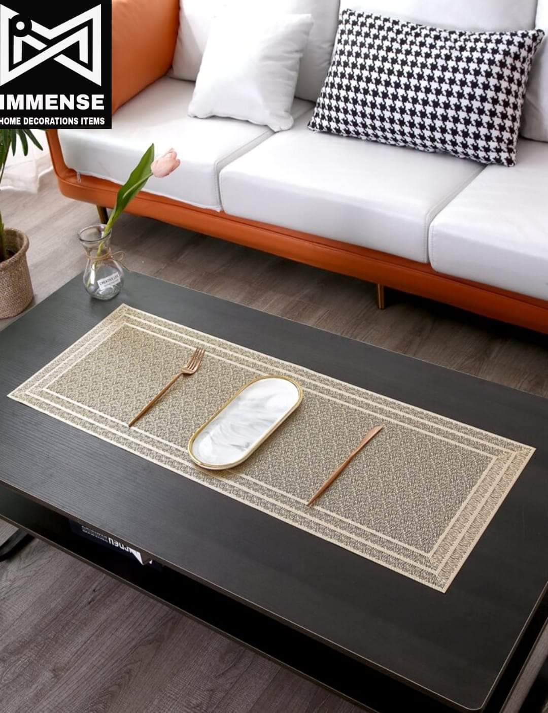 Table Runner, Center Table Dressing Table Non-Slip Table runner Stylish ...