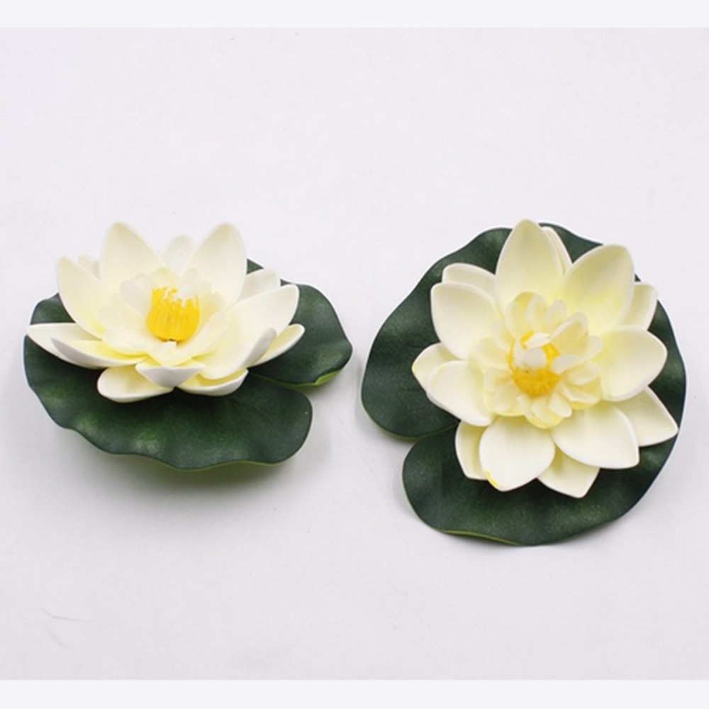 Plastic Artificial lotus Decorative Vivid color Lightweight design ...