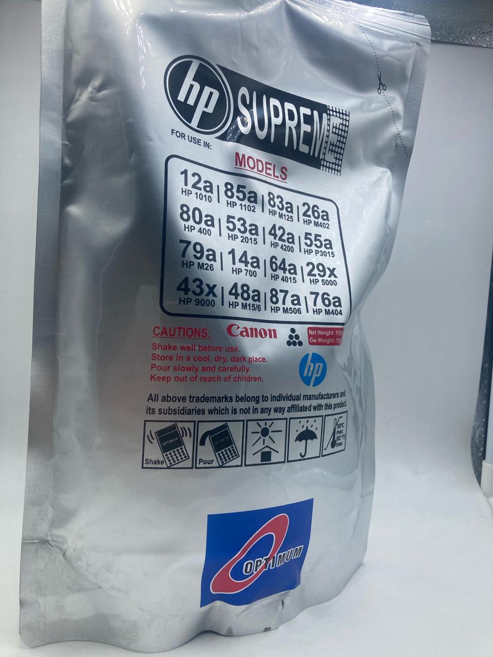 HP BLACK LABEL SUPREME TONER 1 KG OPTIMUM | Daraz.pk