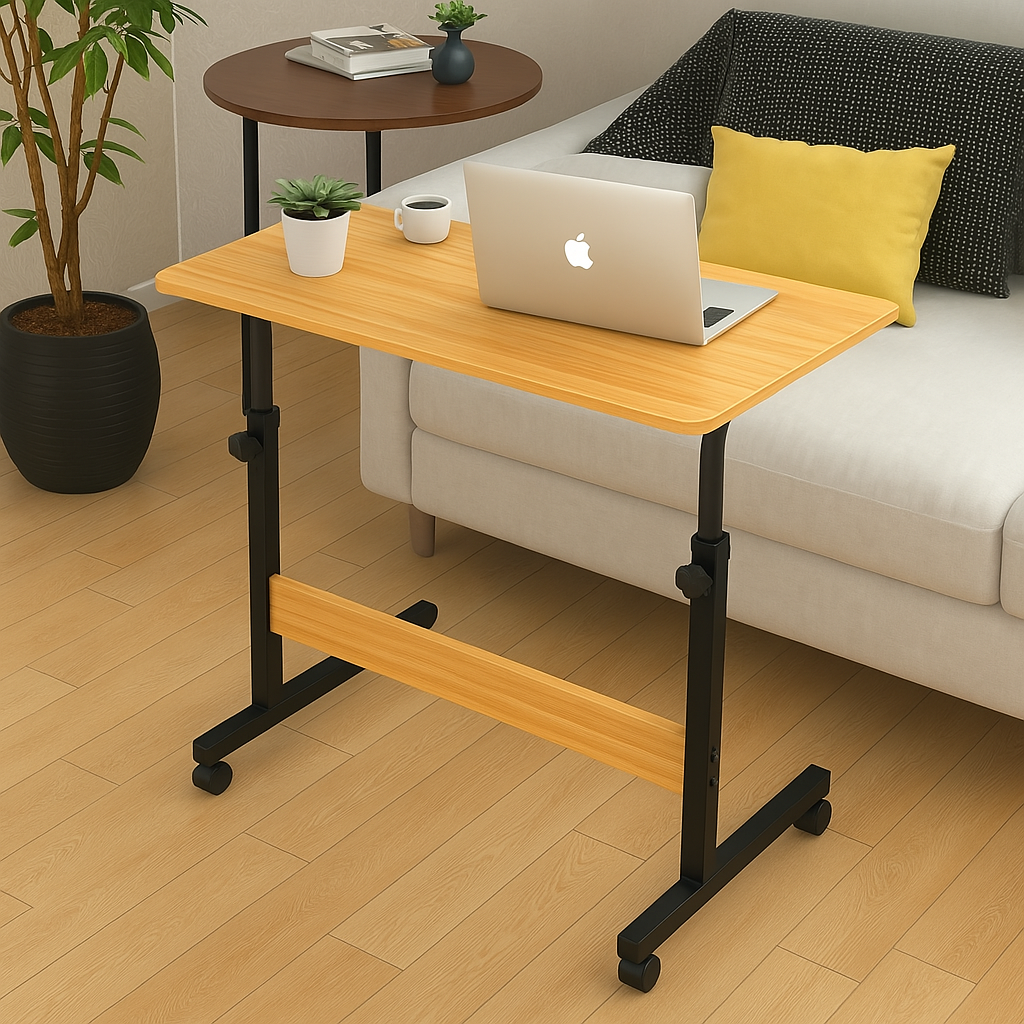 Adjustable Height Laptop & Side Tables – 24" x 16" (H: 24"-36 ...
