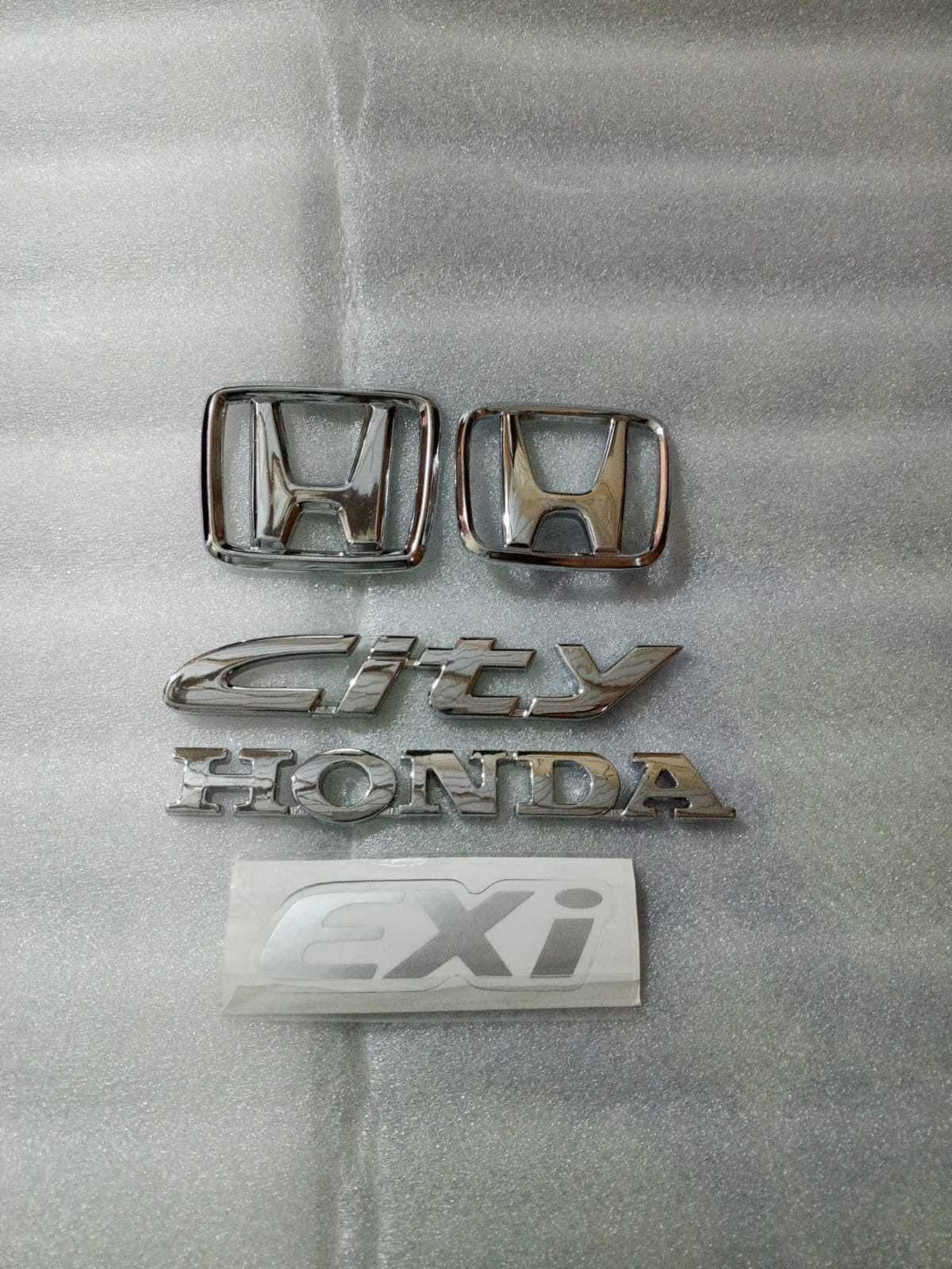 Honda City Exi monograms with Logo Set Of 5pc For 1995/2000 models ...