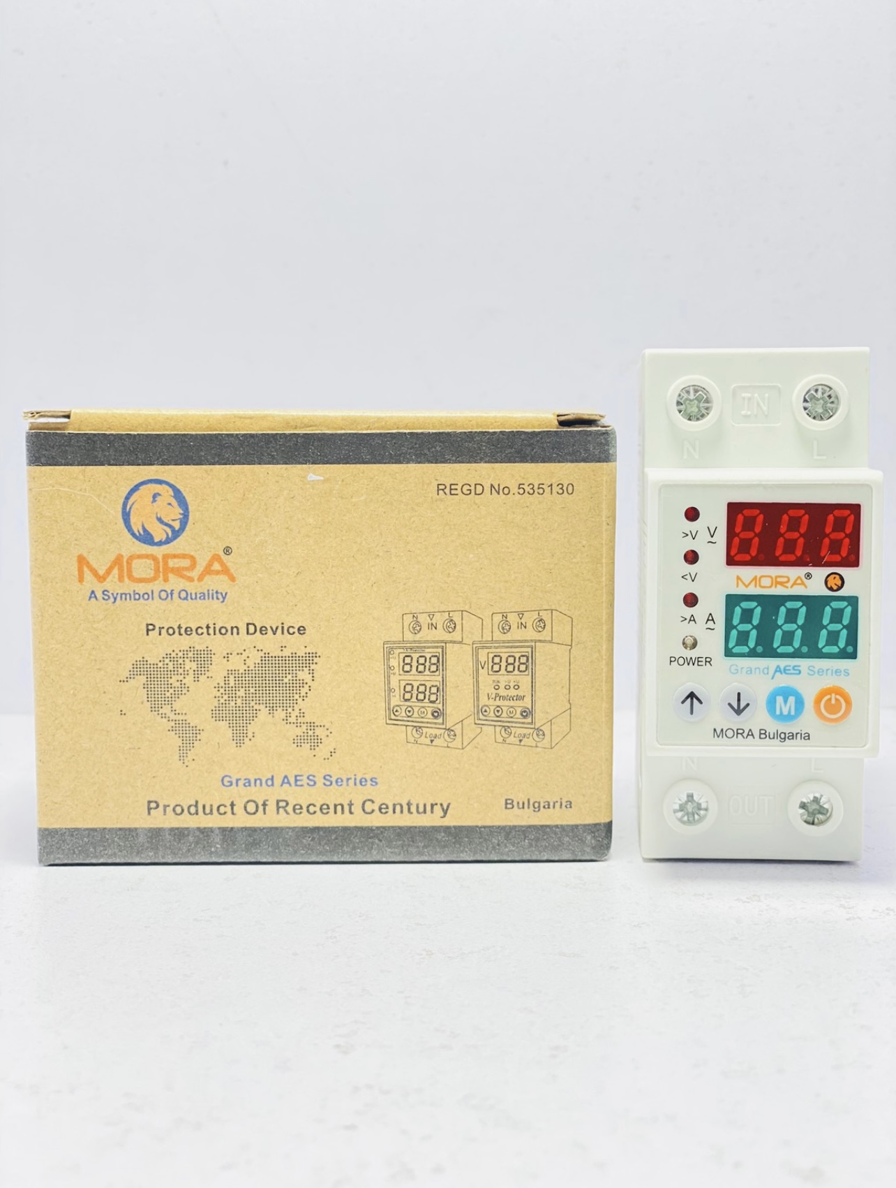 Mora 63A Adjustable Over and Under Voltage Protector | Volt Protector ...