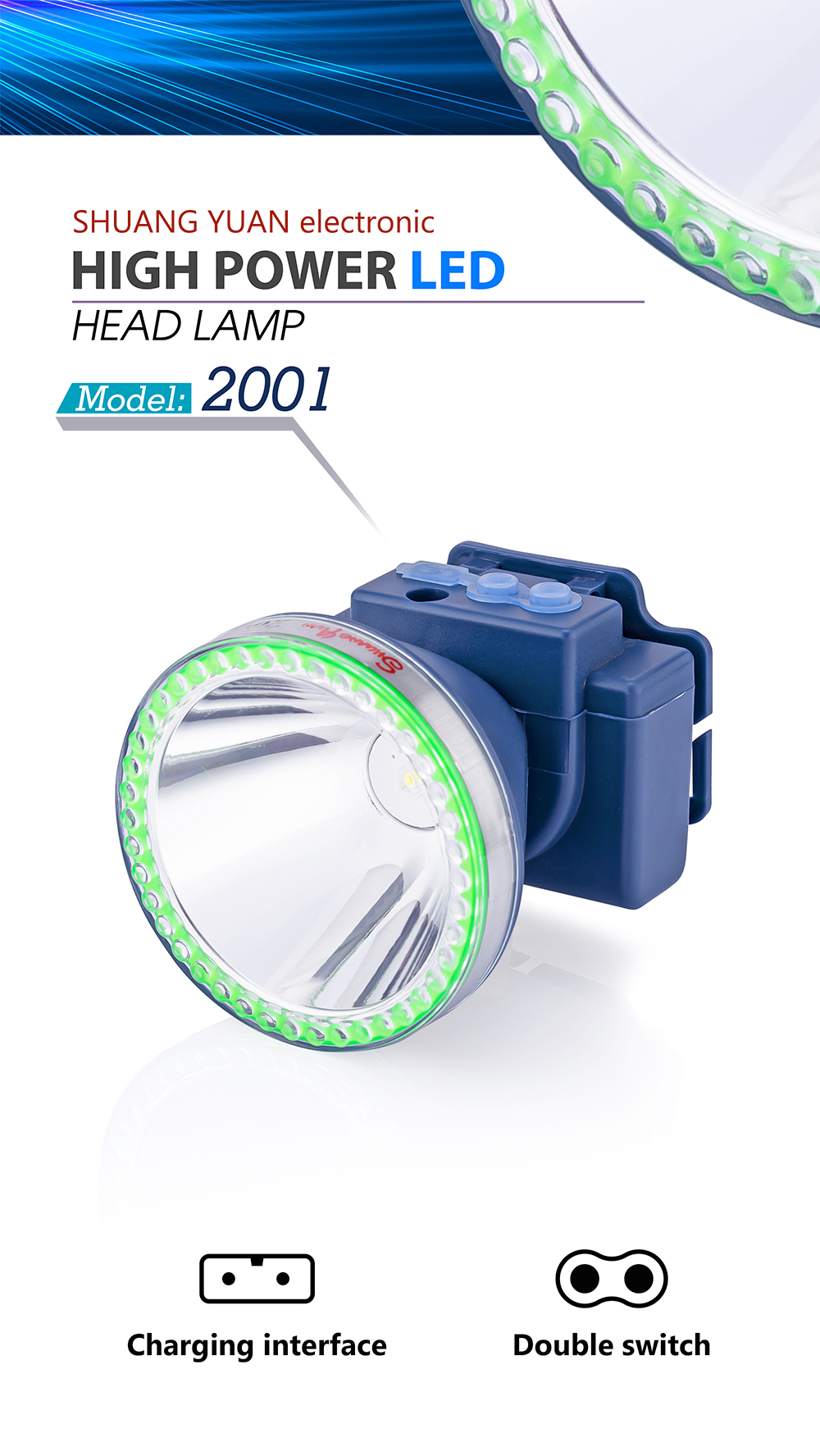 Original DP LED FOG Light, Rechargeable Head Light, Emergency Head ...