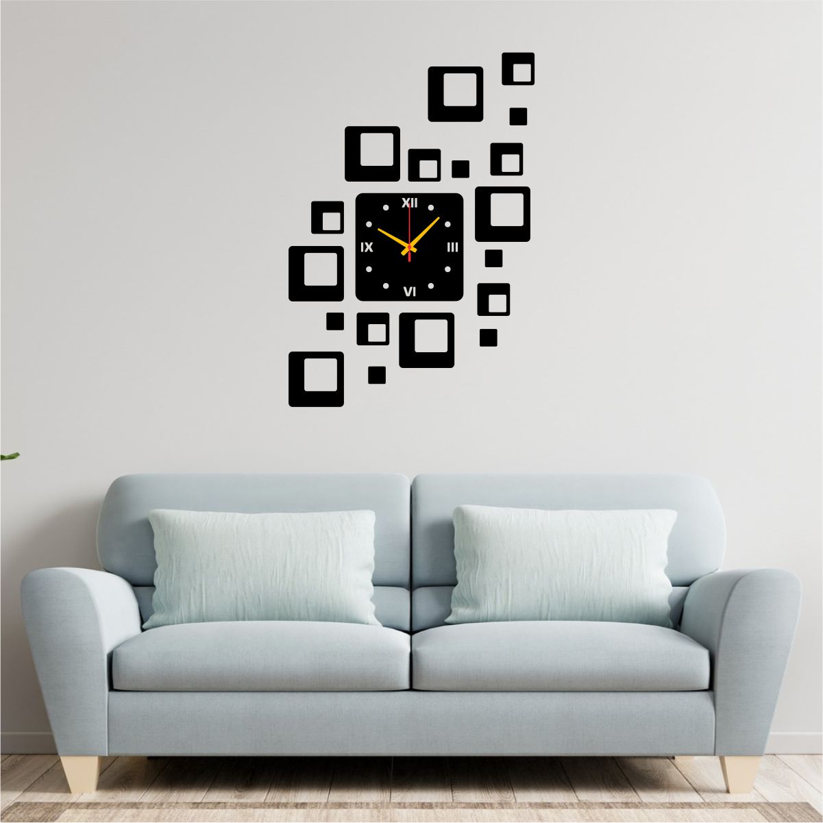 Wooden Deer Clock, And Butterfly Shelf,Dot Clock,Deer Clock,Mix, MDF ...