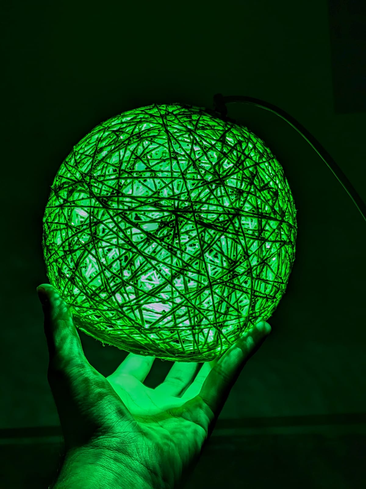 one string ball ceiling light lamp home decor decorative for indoor and ...