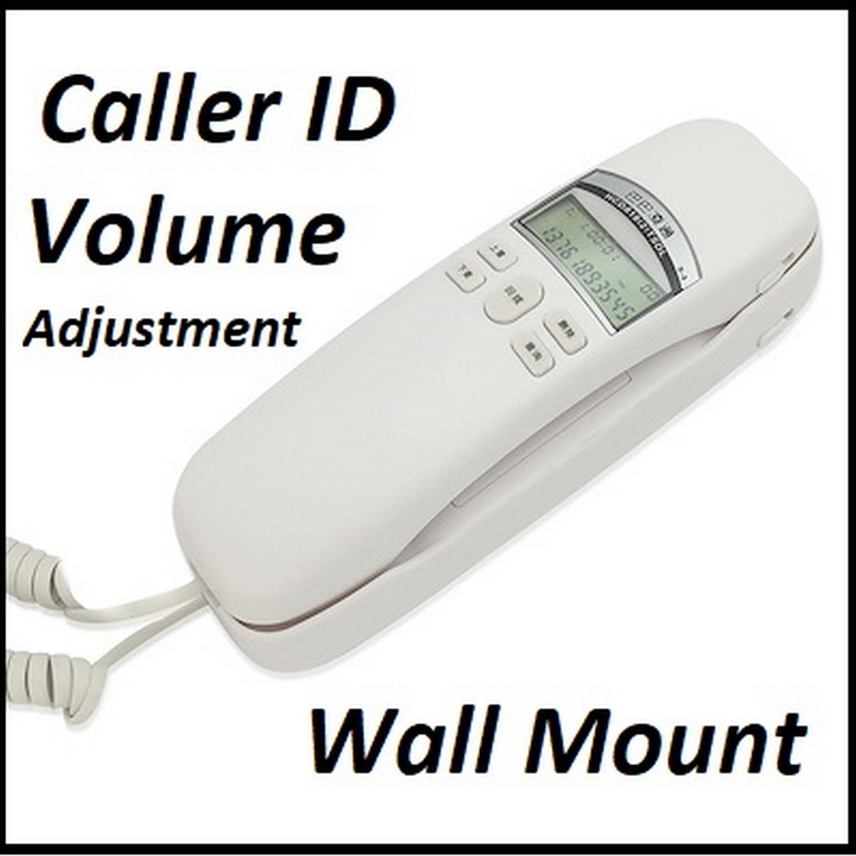 30 Days Warranty Telephone LCD Caller ID Phone High Quality Wall ...