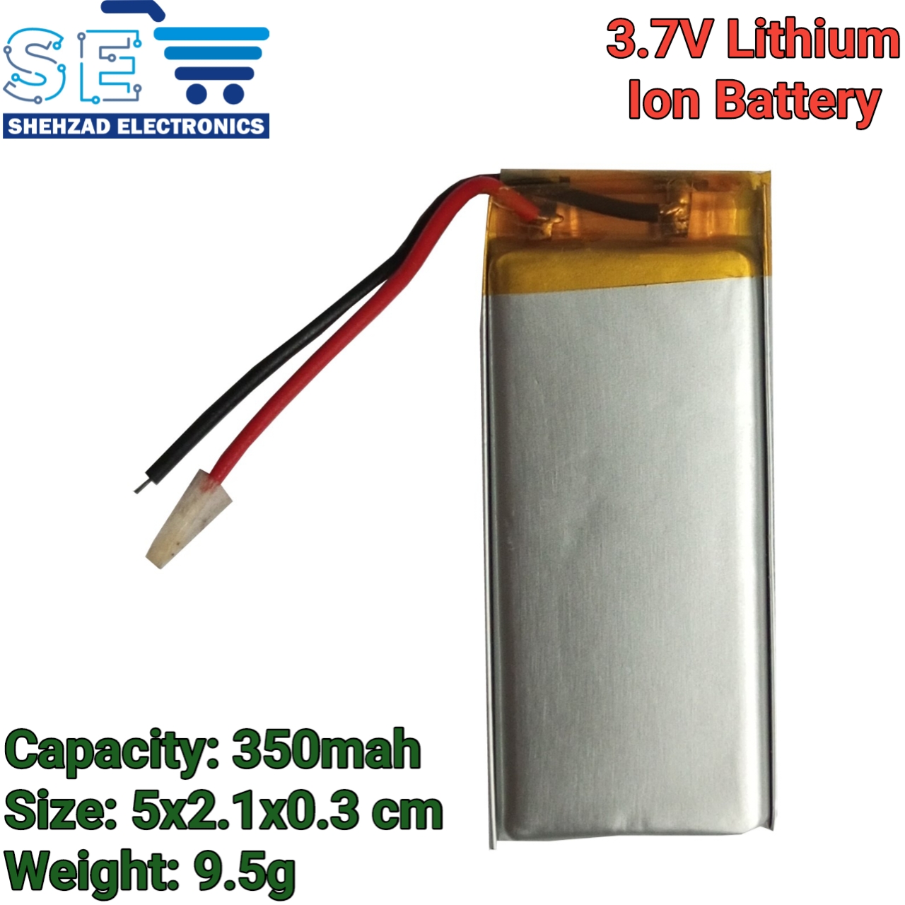 3.7V 350mah to 10000mah Rechargeable Batteries Lithium Li-Po Polymer ...