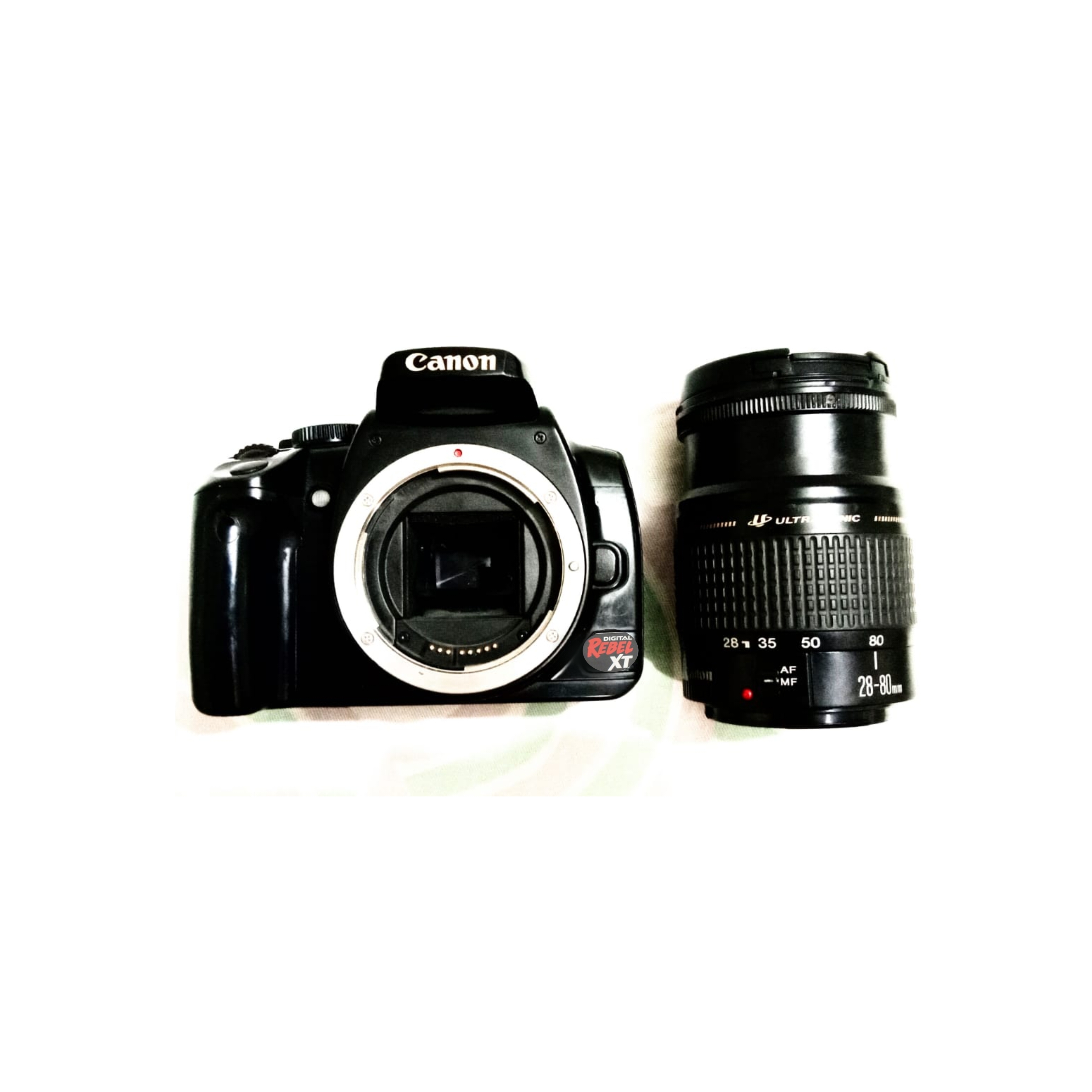 Canon 350D DSLR Camera with 35-80 mm / 35-70 mm lens - Complete ...