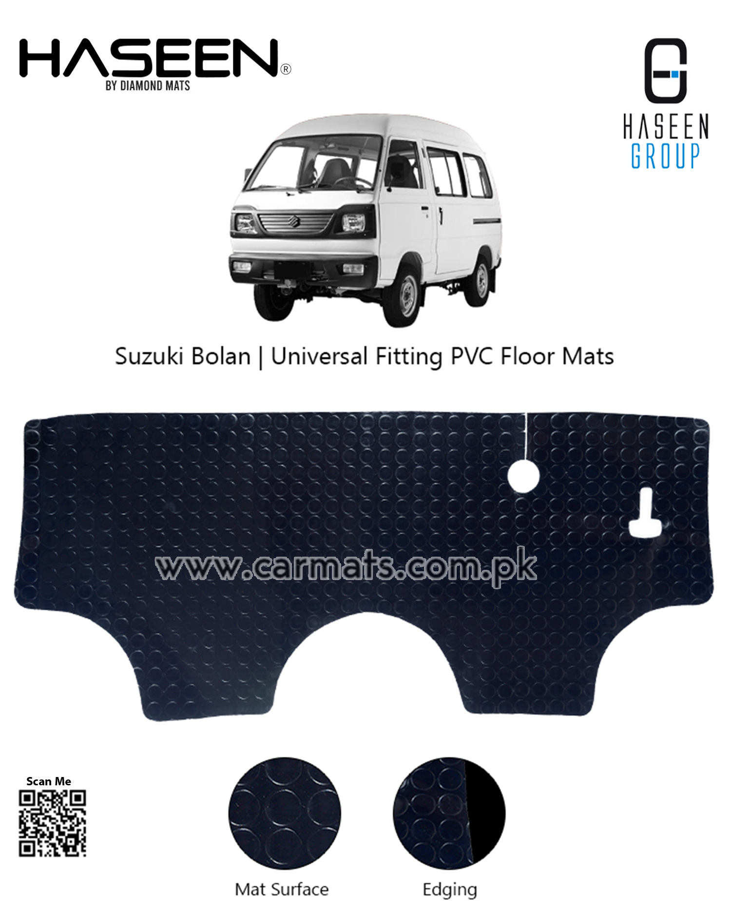 SUZUKI BOLAN CARRY DABBA FRONT MAT GOLI DESIGN | Daraz.pk