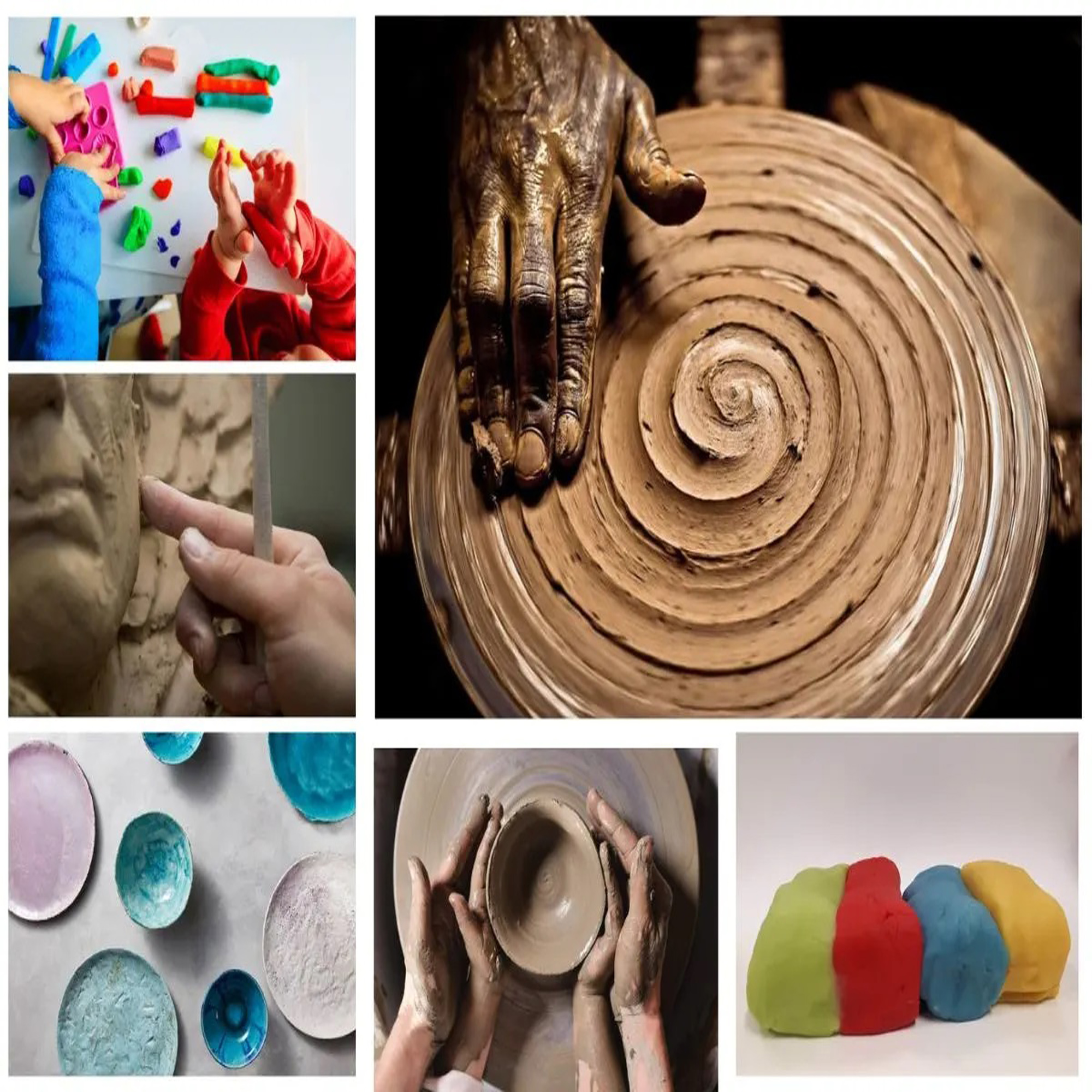 Mdelingoodelling Refined clay for Sculptures or Potry for kids - Chikni ...