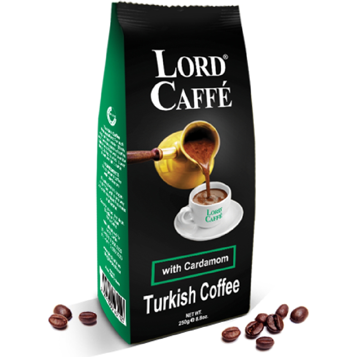 Lord Cafe Turkish Coffee Cardamom 250 gm | Daraz.pk