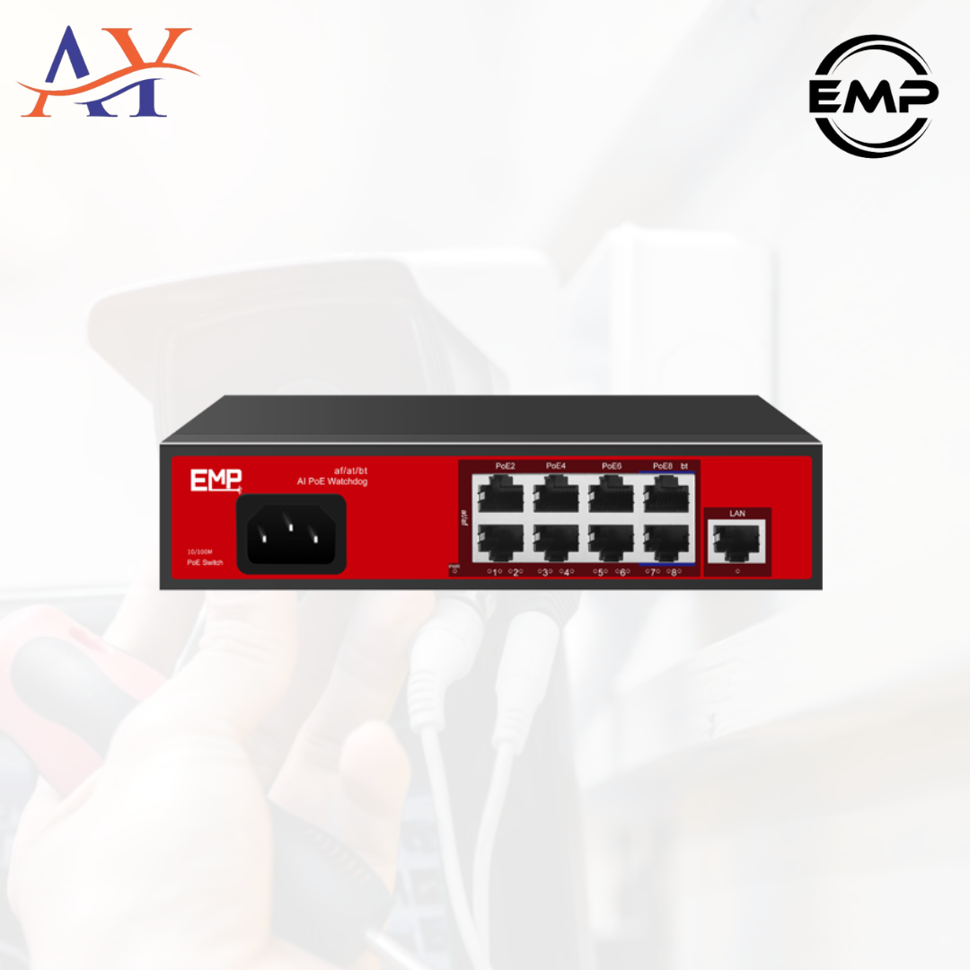 EMP P9109EA 8 Port PoE Switch 1 Up-Link Port | Daraz.pk