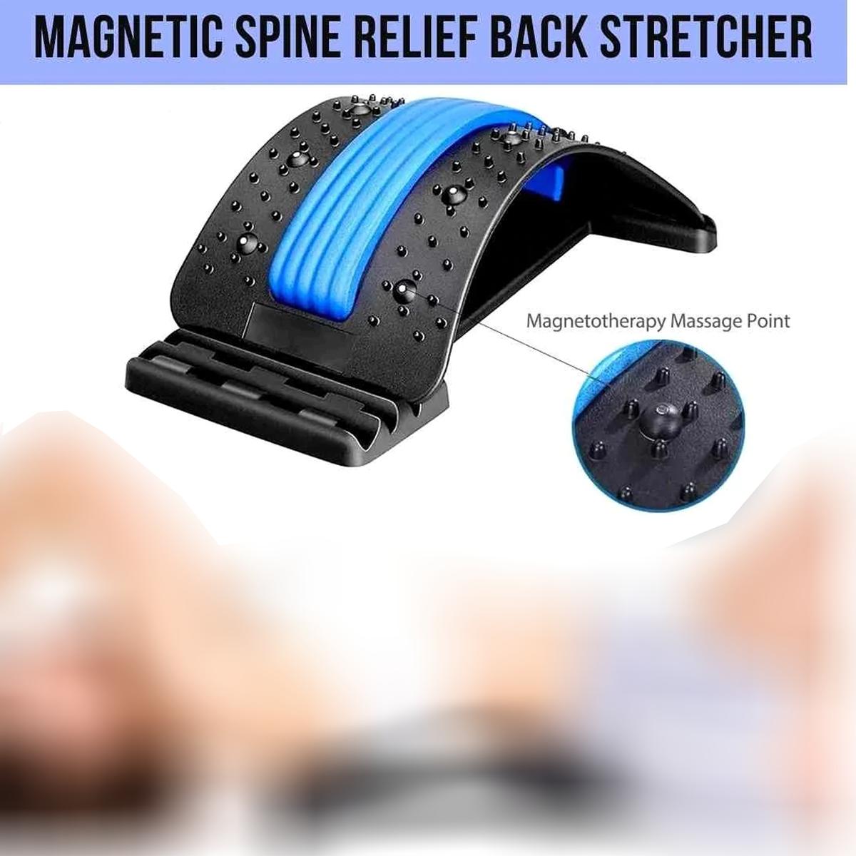 MUICIN Ergonomic Spine Relief Back Stretcher Massager - Soothe & Align ...