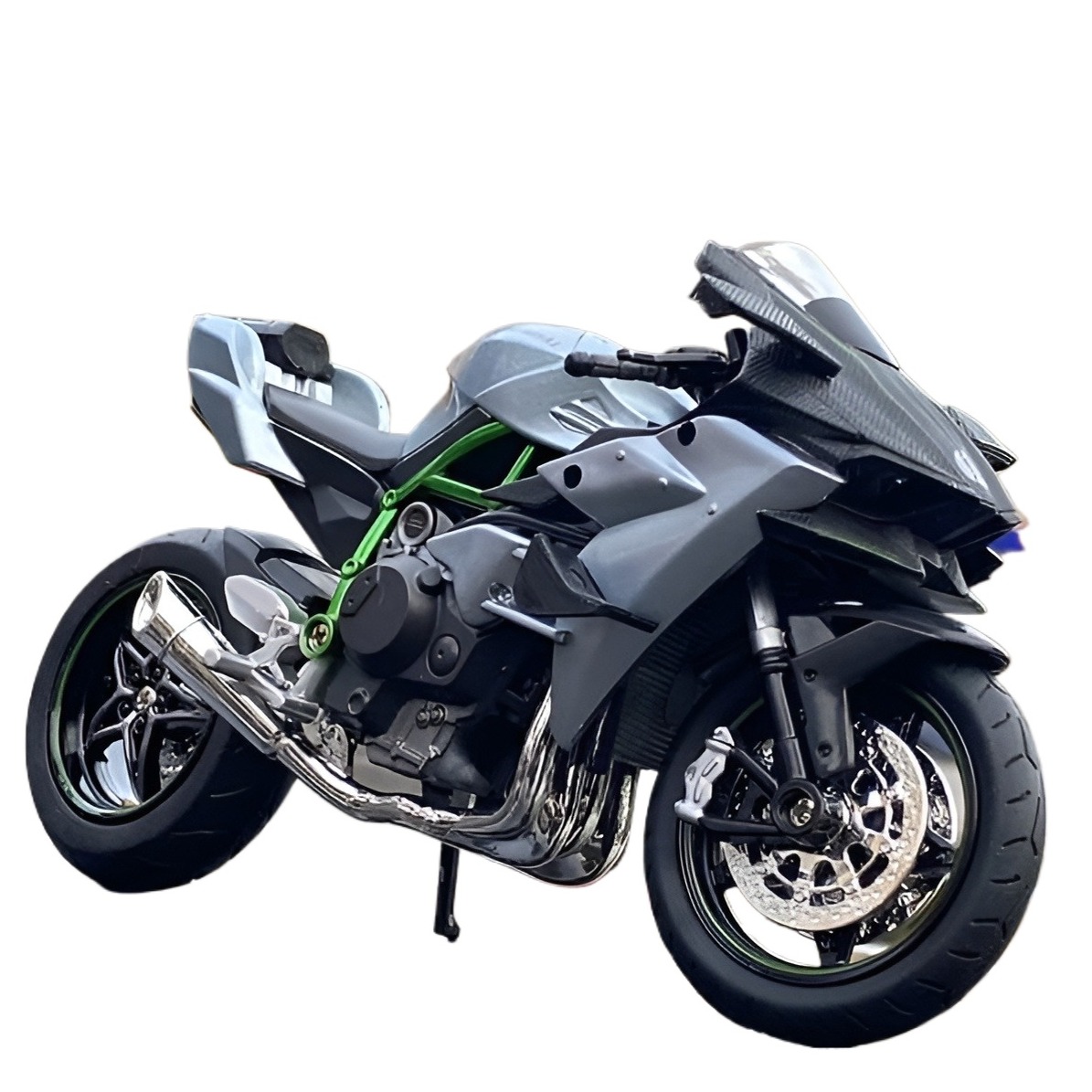 Diecast Kawasaki Ninja H2R, Ducati Double Silencer, VAS Panigale Bike ...