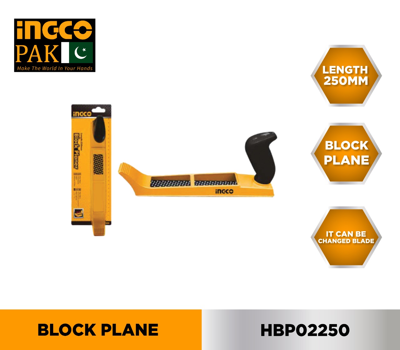 Ingco Block Plane 10" | Daraz.pk
